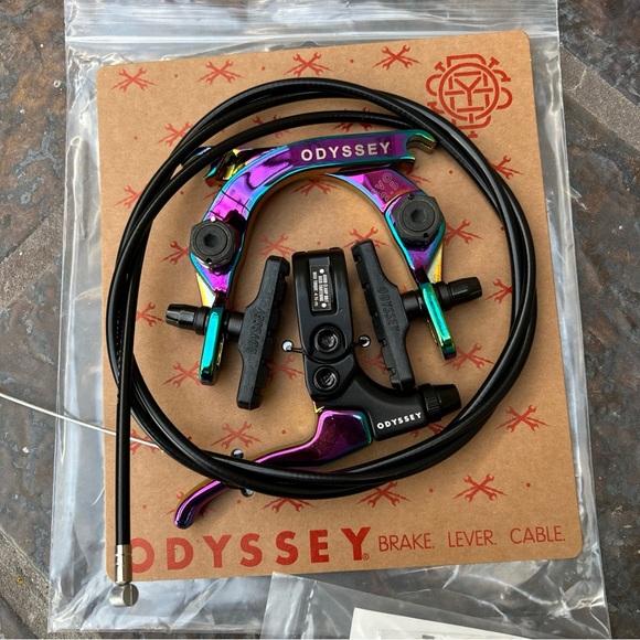 Odyssey | Accessories | Odyssey Bmx Evo 25 Bicycle Ubrake Kit Oil Slick ...